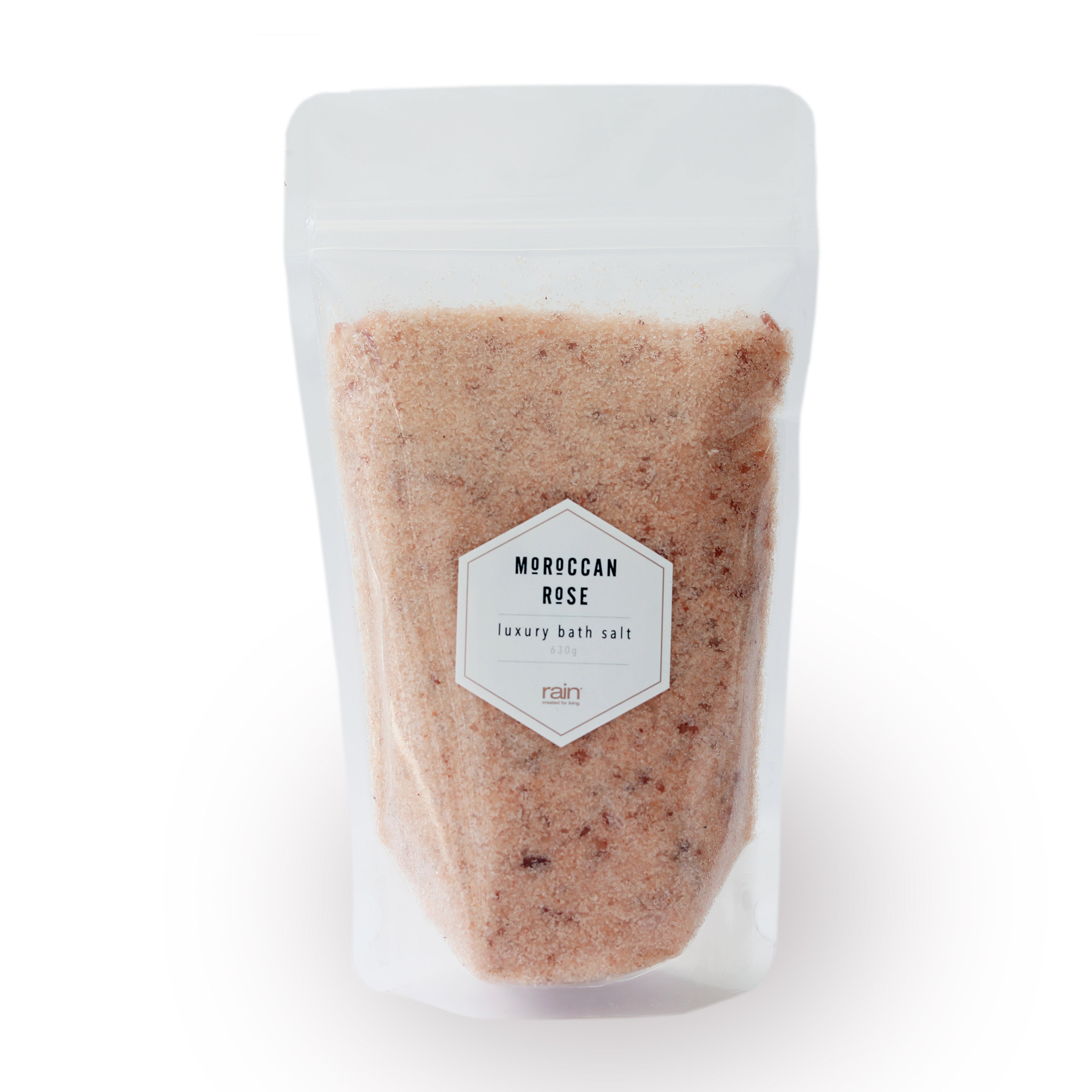 bath salt - moroccan rose – Rain Natural Skincare SA